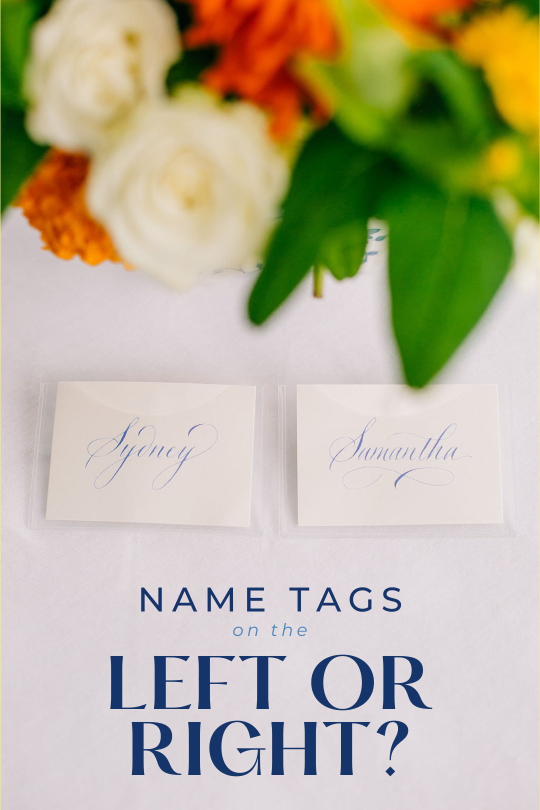 What side should you wear a name tag? The evidence and the verdict ...